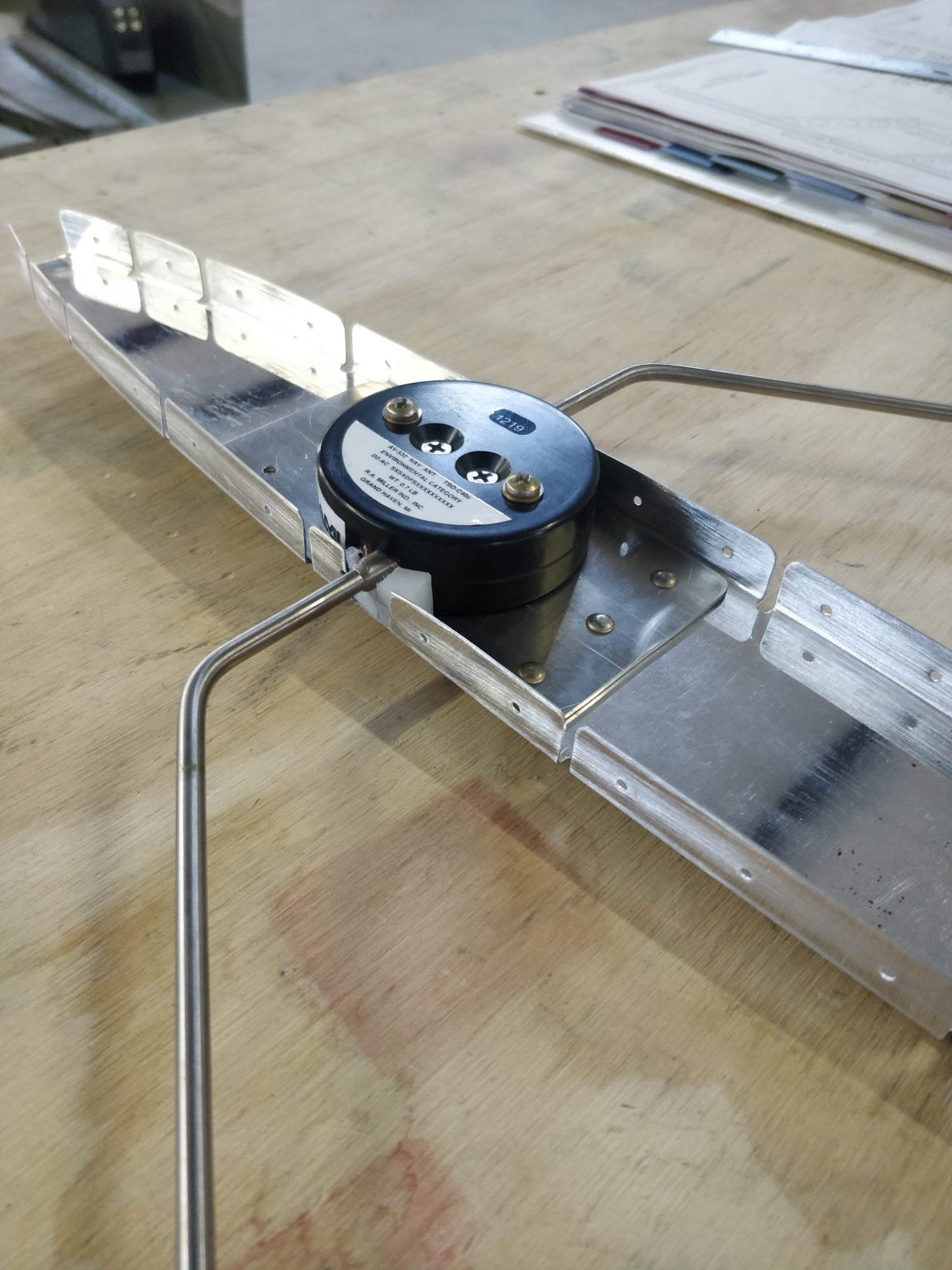 Short day but checked off the Nav antenna mounting - Strikhedonia